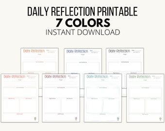 Kids Gratitude Journal | Student Daily Brain Dump and Reflection ...