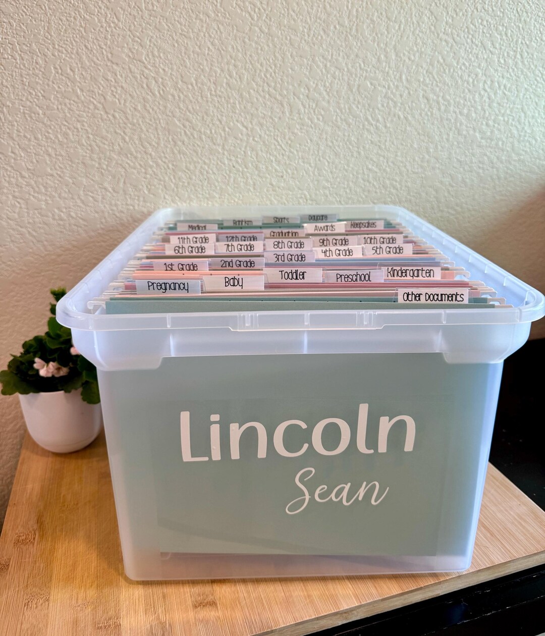 Kids Milestone Box - Fully Assembled - Etsy