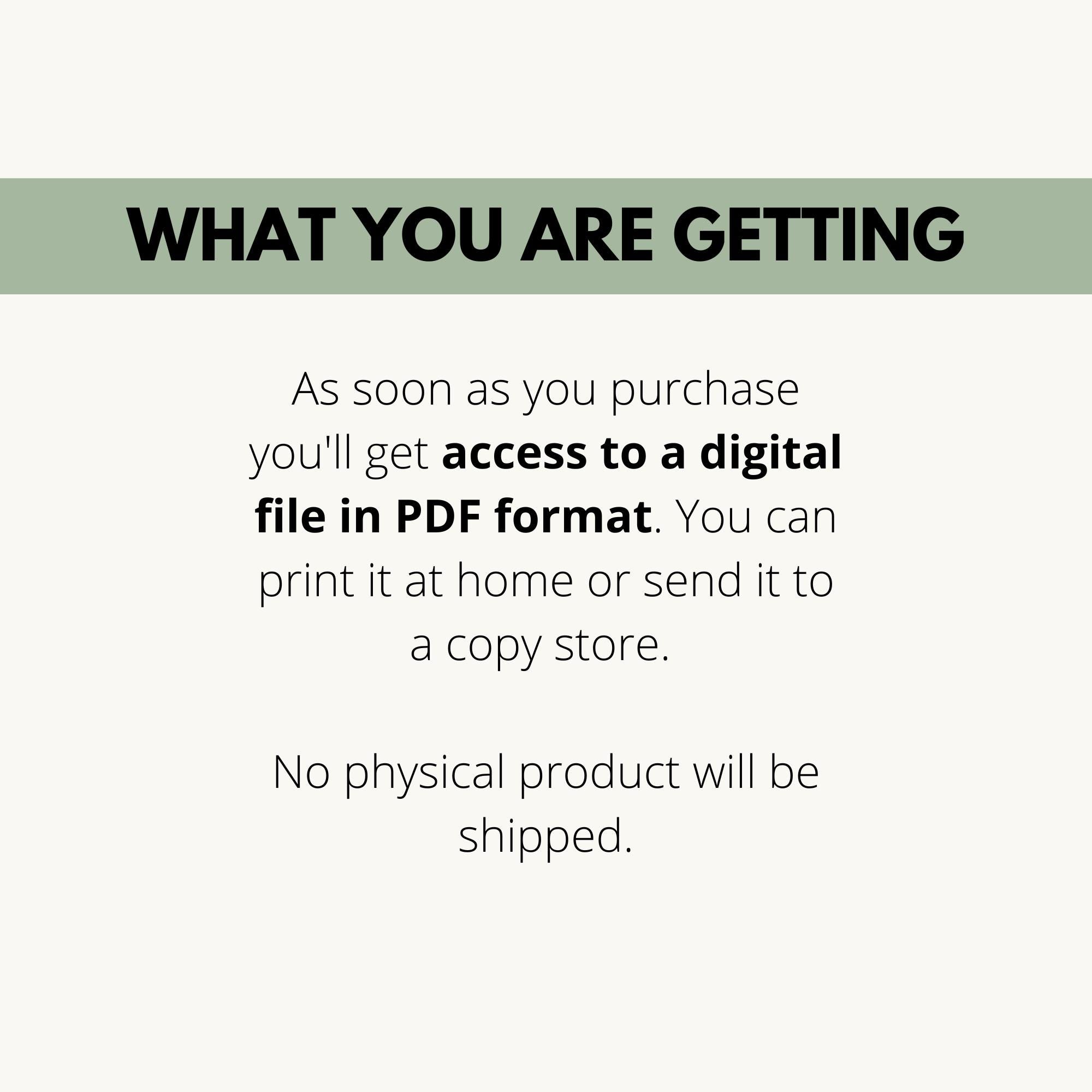 Printable File Folder Labels for Kids Milestone Box - Etsy