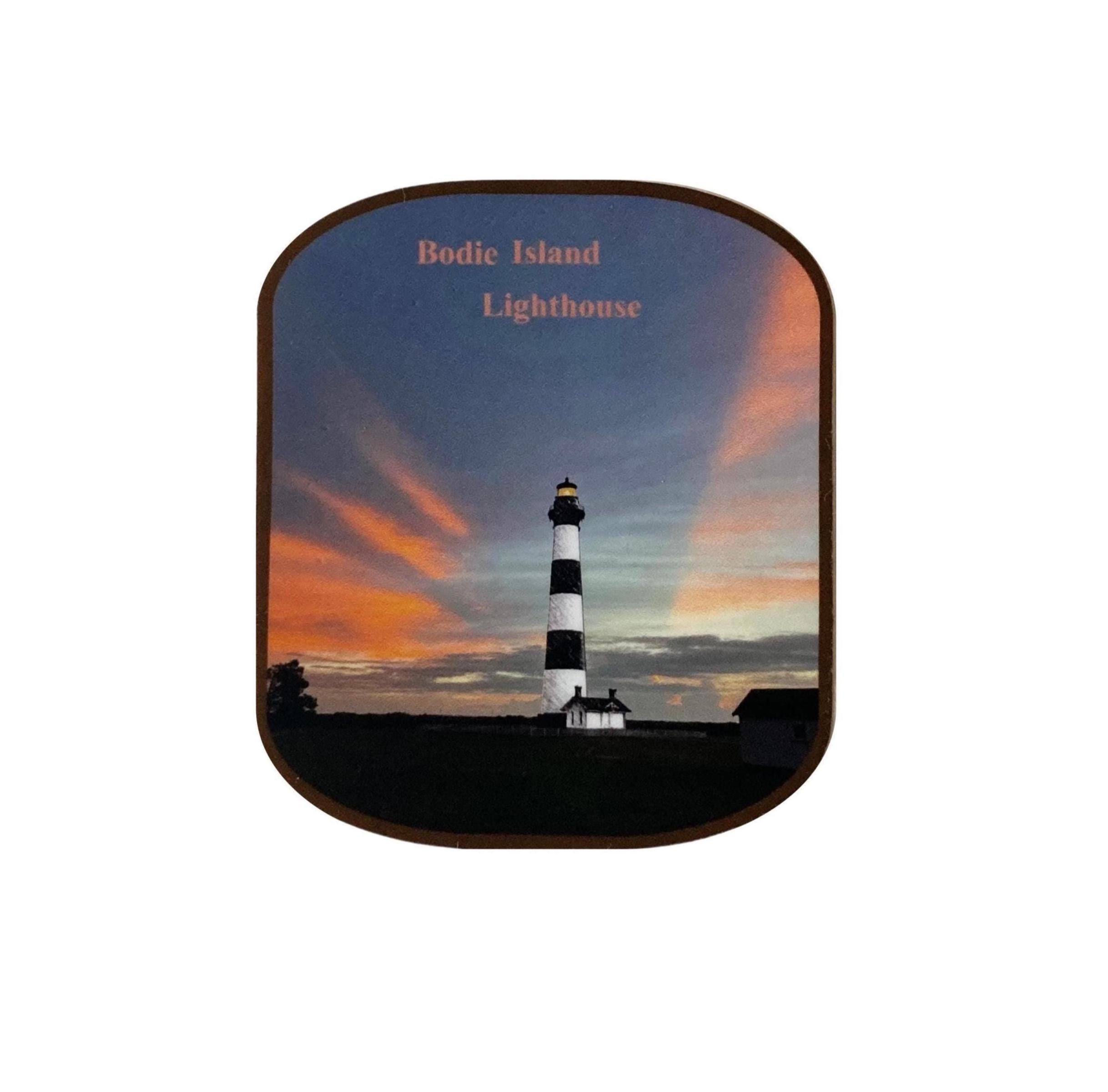 Bodie Island Lighthouse Sticker | Outer Banks Lighthouse Sticker ...