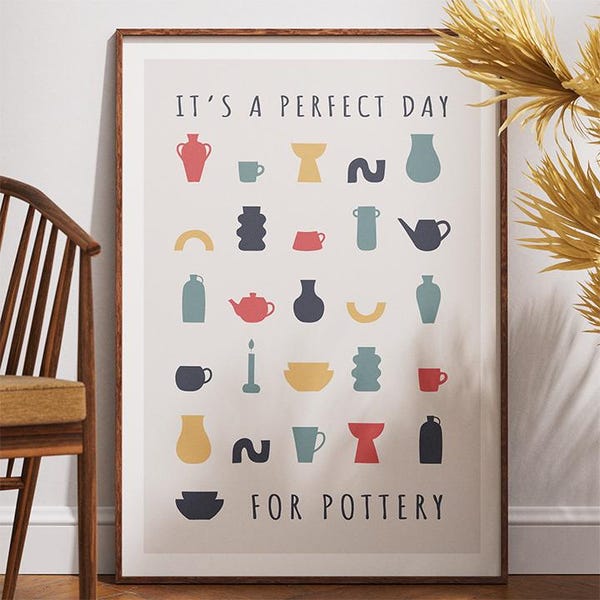 Pottery Poster - Etsy