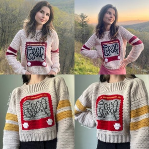 Etch A Sweater Crochet Pattern by Hyandhook - Etsy
