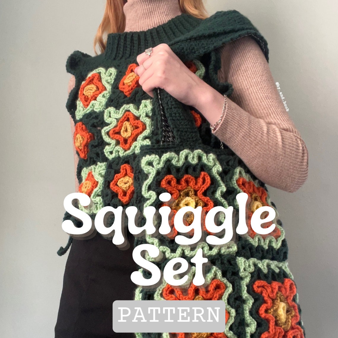 Squiggle Set Crochet Pattern Bundle - Etsy