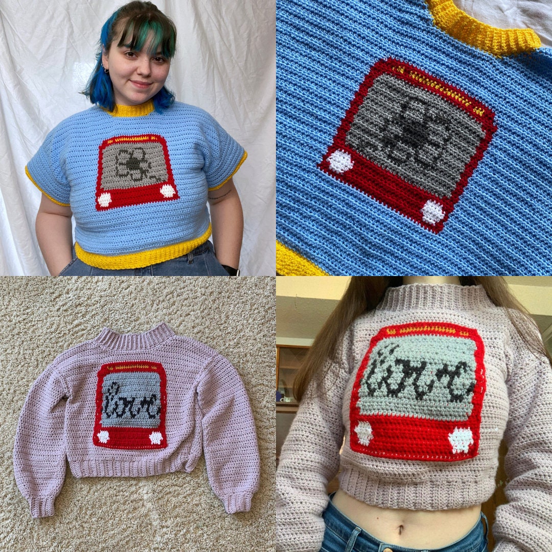 Etch A Sweater Crochet Pattern by Hyandhook - Etsy