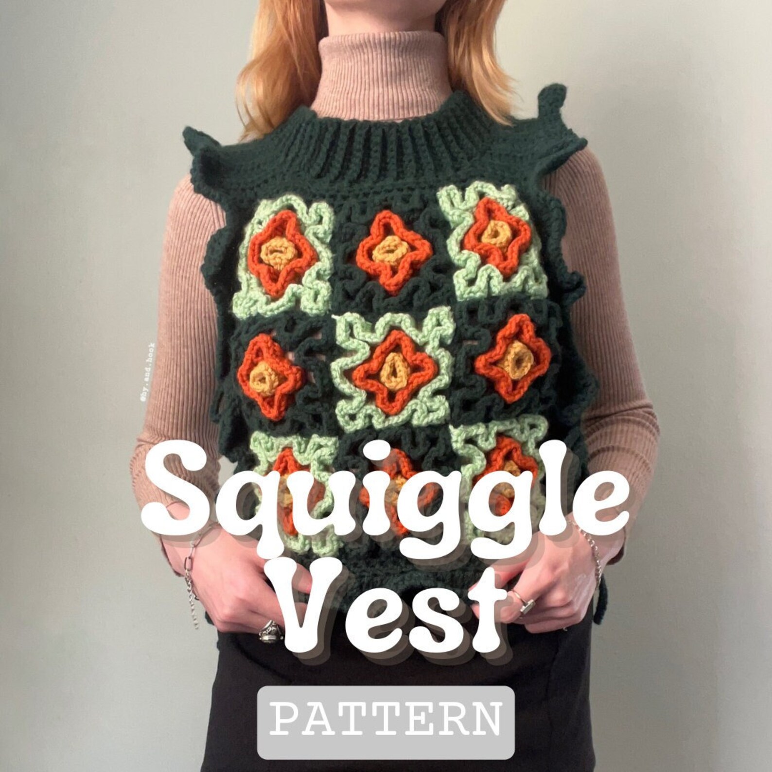 Squiggle Vest Crochet Pattern - Etsy