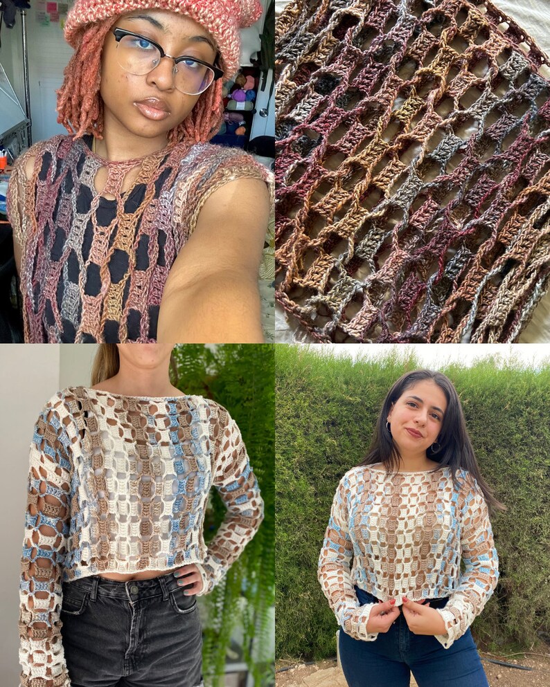 Interlock Top Crochet Pattern - Etsy