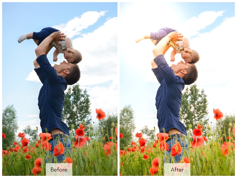 16 Sun Flare Lightroom Presets / Photo Filters for Mobile & Desktop ...