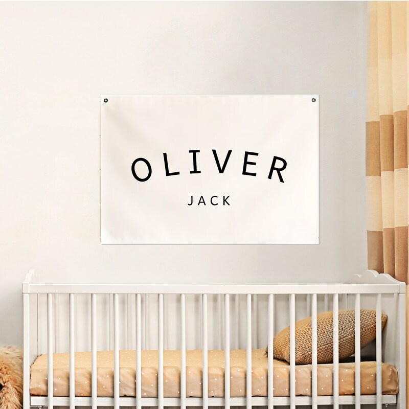 Baby Name Canvas - Etsy