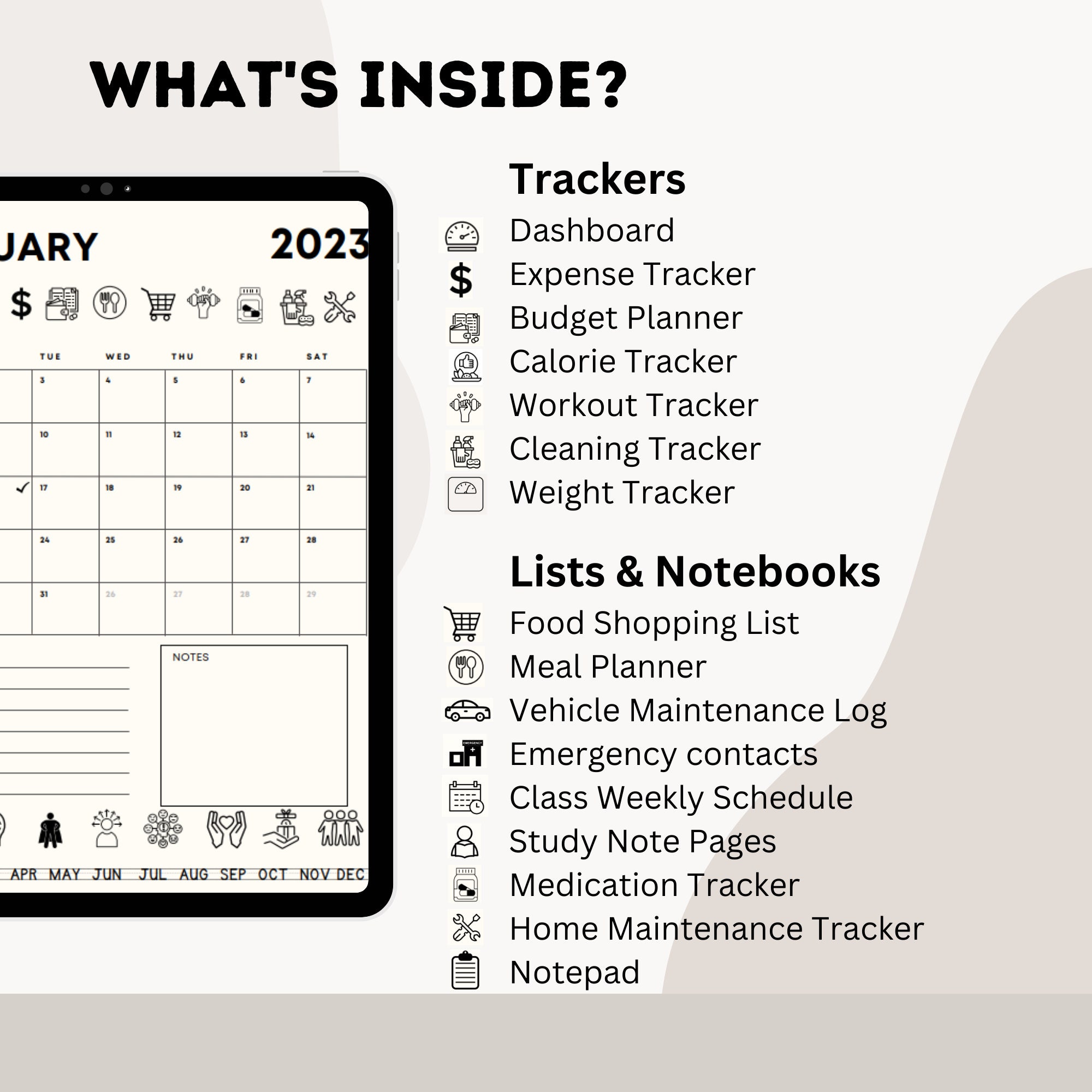 ADHD Planner, Digital Planner, ADHD Guides, Worksheets - Etsy