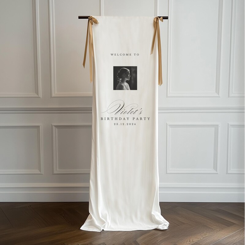 Custom Fabric Banner - Etsy