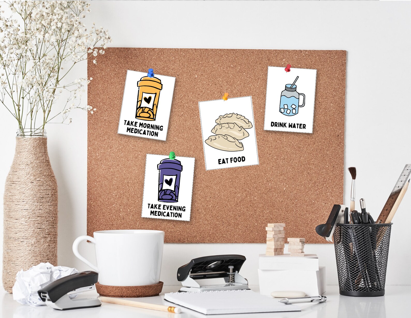 Self Care Task Cards Printable PDF Daily Care Tasks Printable ...