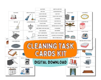 ADHD Productivity Printable Task Kit Executive Dysfunction Hacks ...