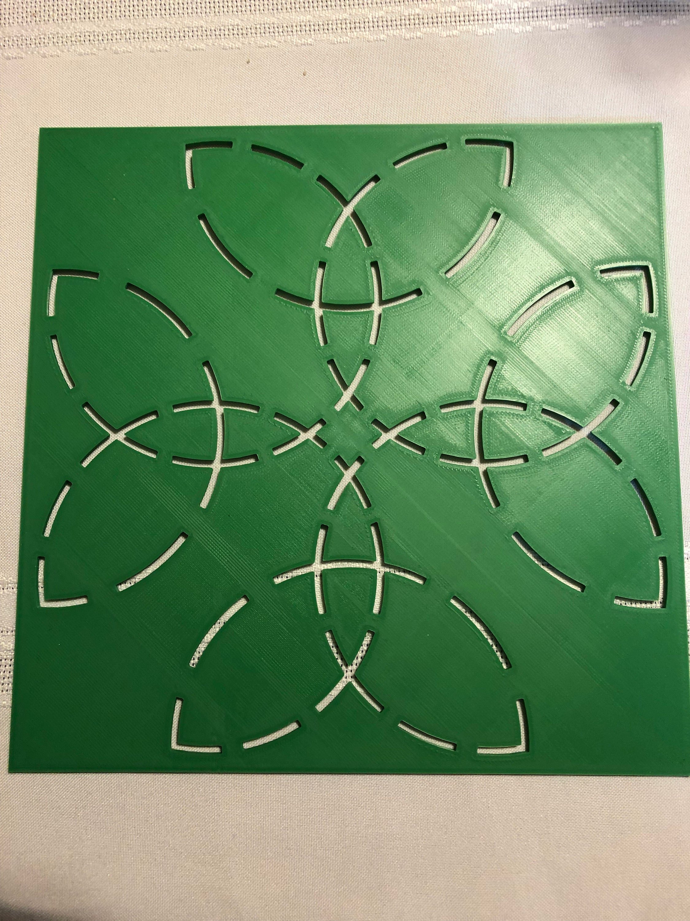 Quilt Stencil Multi-size- Custom Quilting Pattern Stencil - Etsy