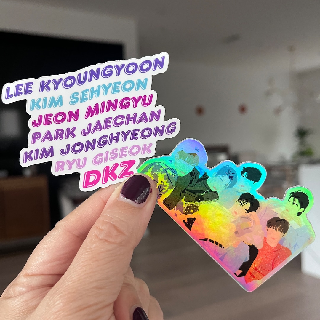 DKZ Sticker Pack CLEARANCE SALE - Set of 2 - Cupid Holographic ...