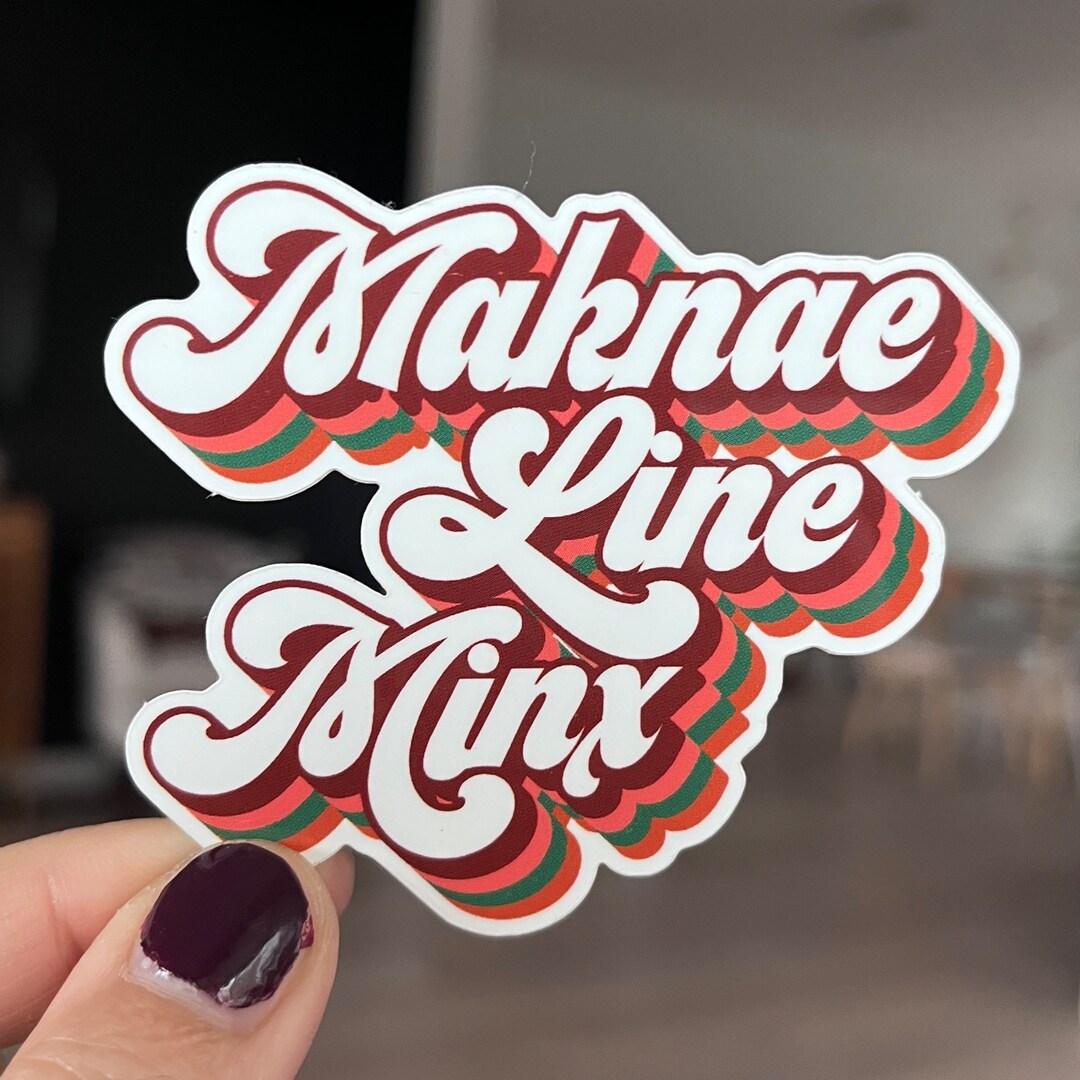 Maknae Line Minx KPOP Stan Fan Sticker - Etsy