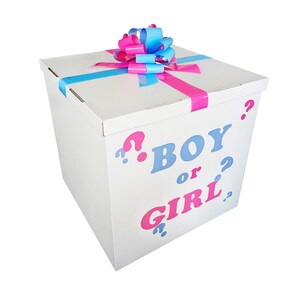 Jumbo Gift Box - the 28x28x28 Inch Big Gift Box / Oversized Gender ...