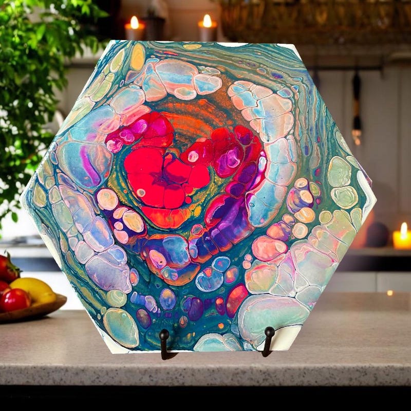 Hexagon Artwork - Etsy