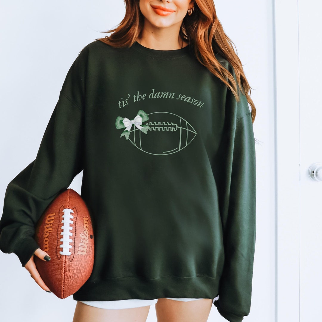 Philadelphia Eagles Football Game Day Crewneck Sweatshirt, Tis the Damn ...