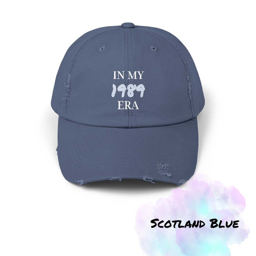 In My 1989 Era Baseball Cap, 1989 Era Swiftie Gift, Distressed Unisex ...
