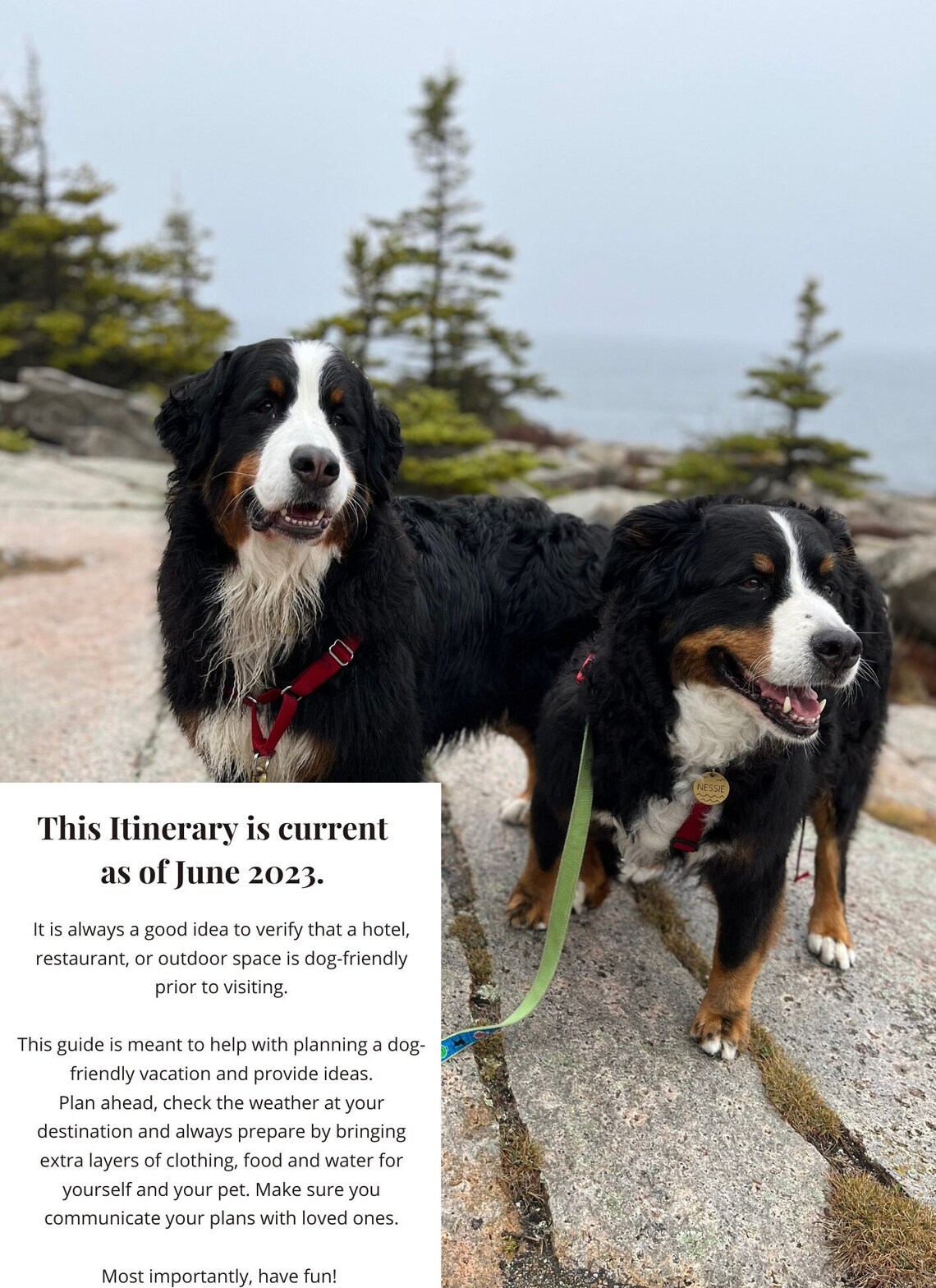 Acadia National Park 3 Day Guide / Acadia Itinerary / Travel Itinerary ...