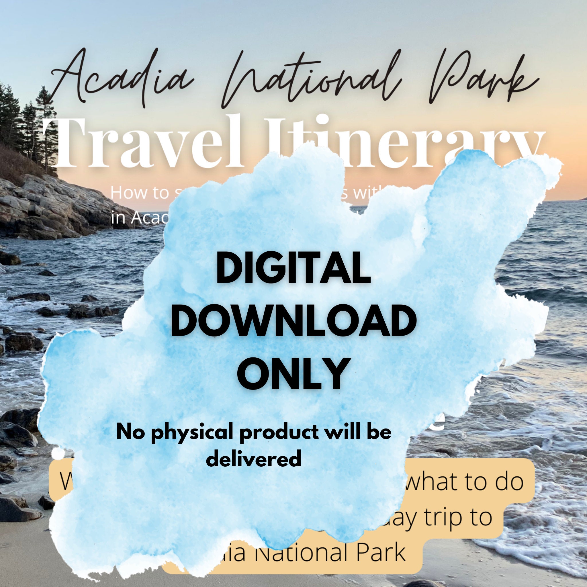 Acadia National Park 3 Day Guide / Acadia Itinerary / Travel Itinerary ...
