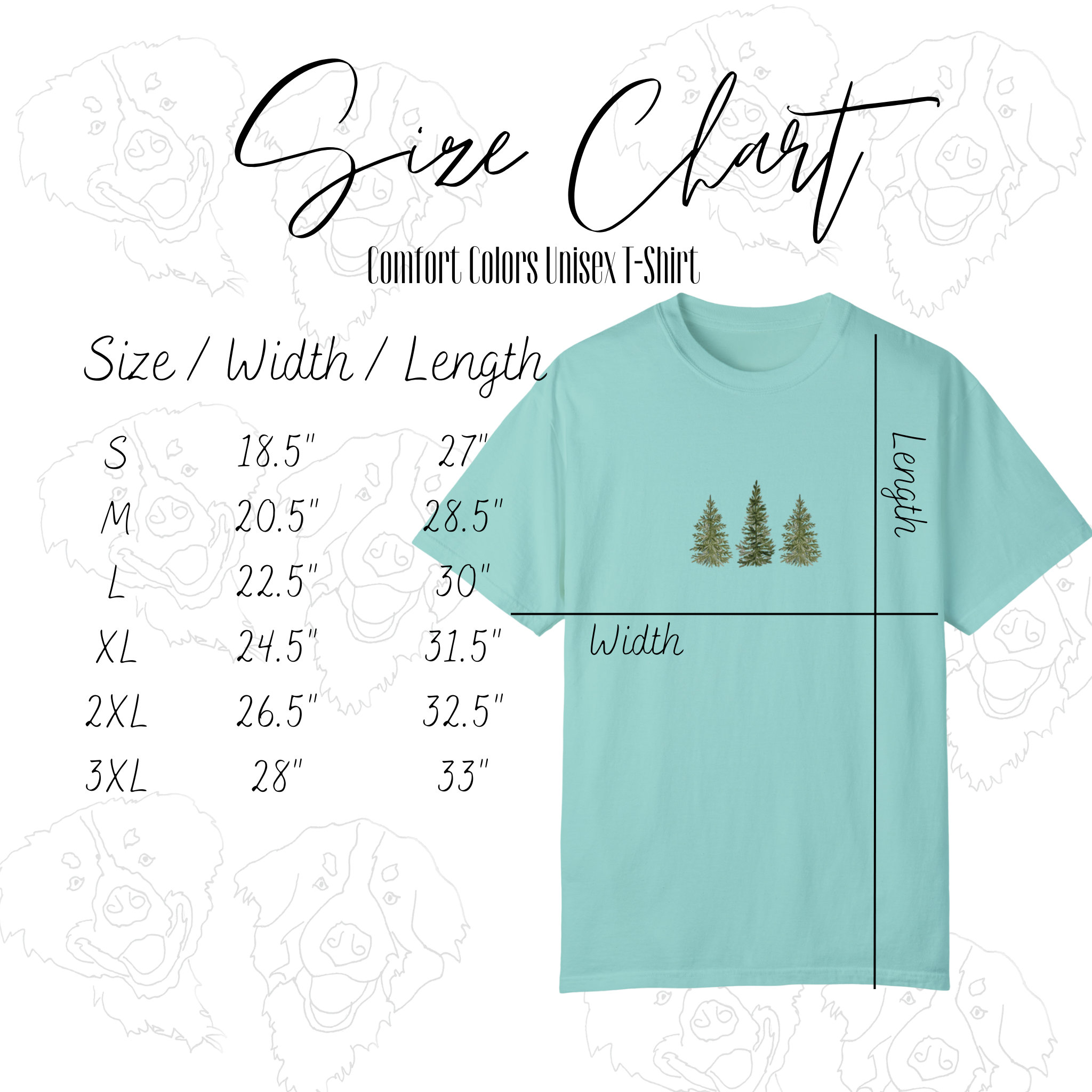 Simple Winter Pine Trees T-shirt / Pine Trees Shirt / Minimalist Pine ...