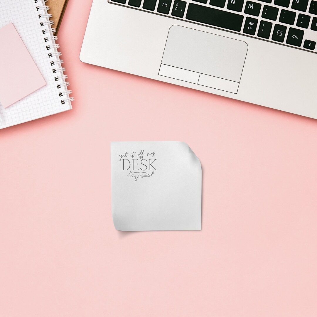 Custom Color Swiftie Post It Notes, Get It off My Desk Colored Sticky ...