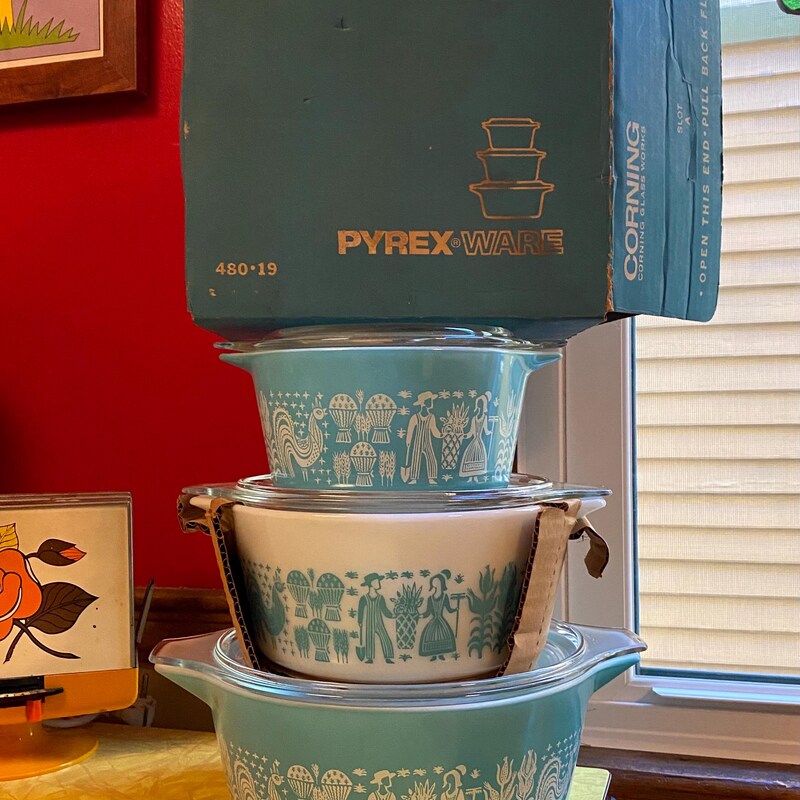 Butterprint Pyrex - Etsy