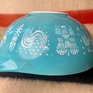 Vintage Rare Pyrex Lady on the Left Butterprint 444 Cinderella Handle ...