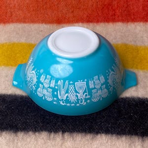 Vintage Rare Pyrex Lady on the Left Butterprint 442 Cinderella Handle ...