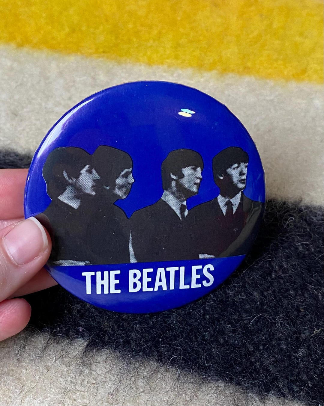Vintage 1964 Nems Beatles Pin Mid Century the Beatles Merch Nems - Etsy