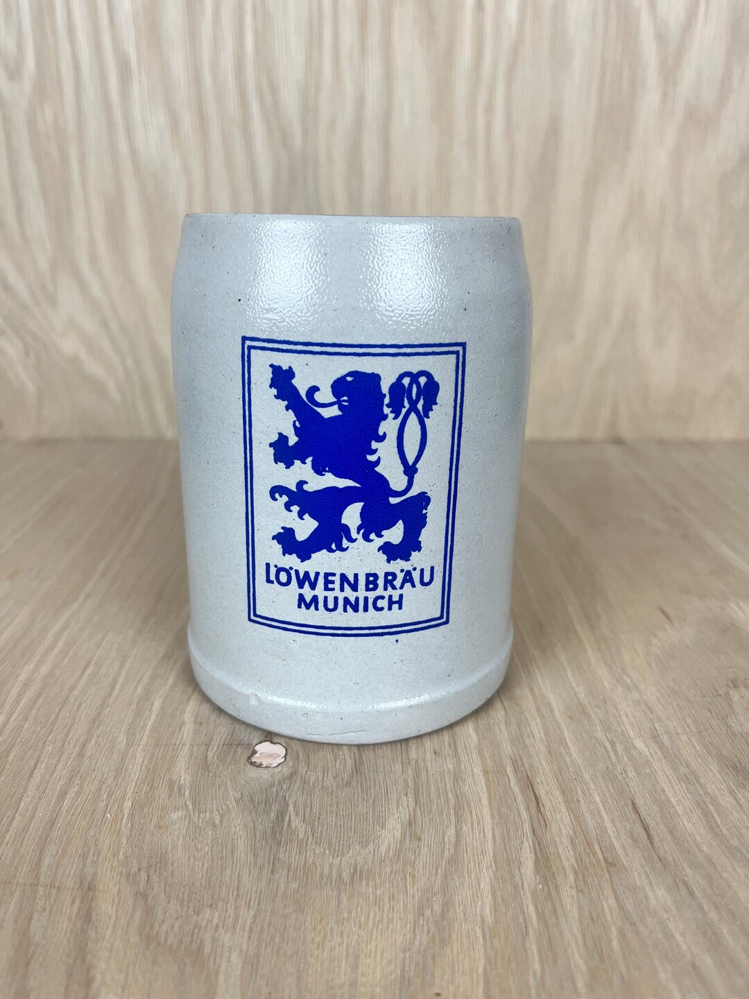 Lowenbrau Munich Stoneware Mug - Etsy
