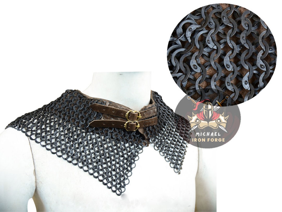 Chainmail Standard for Neck Protection Mild Steel 9MM Flat - Etsy