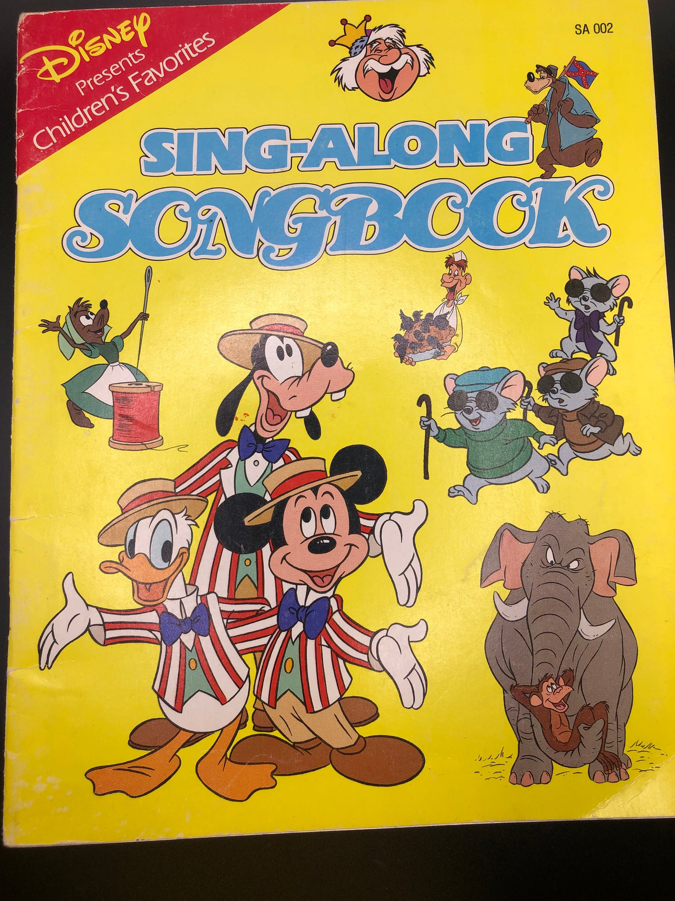 Disney Sing Along Books - Etsy
