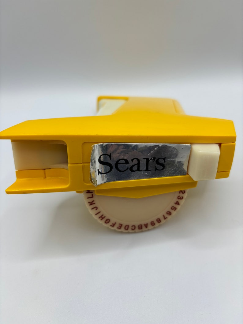 Sears Vintage Label Maker - Etsy