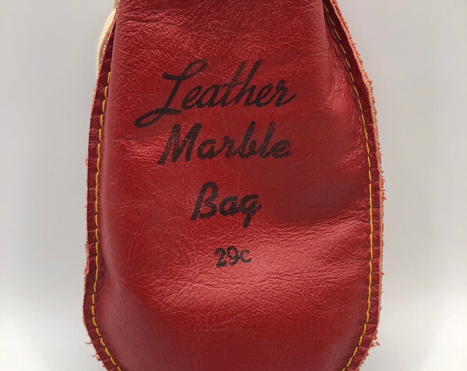 Leather Marble Bag - Etsy