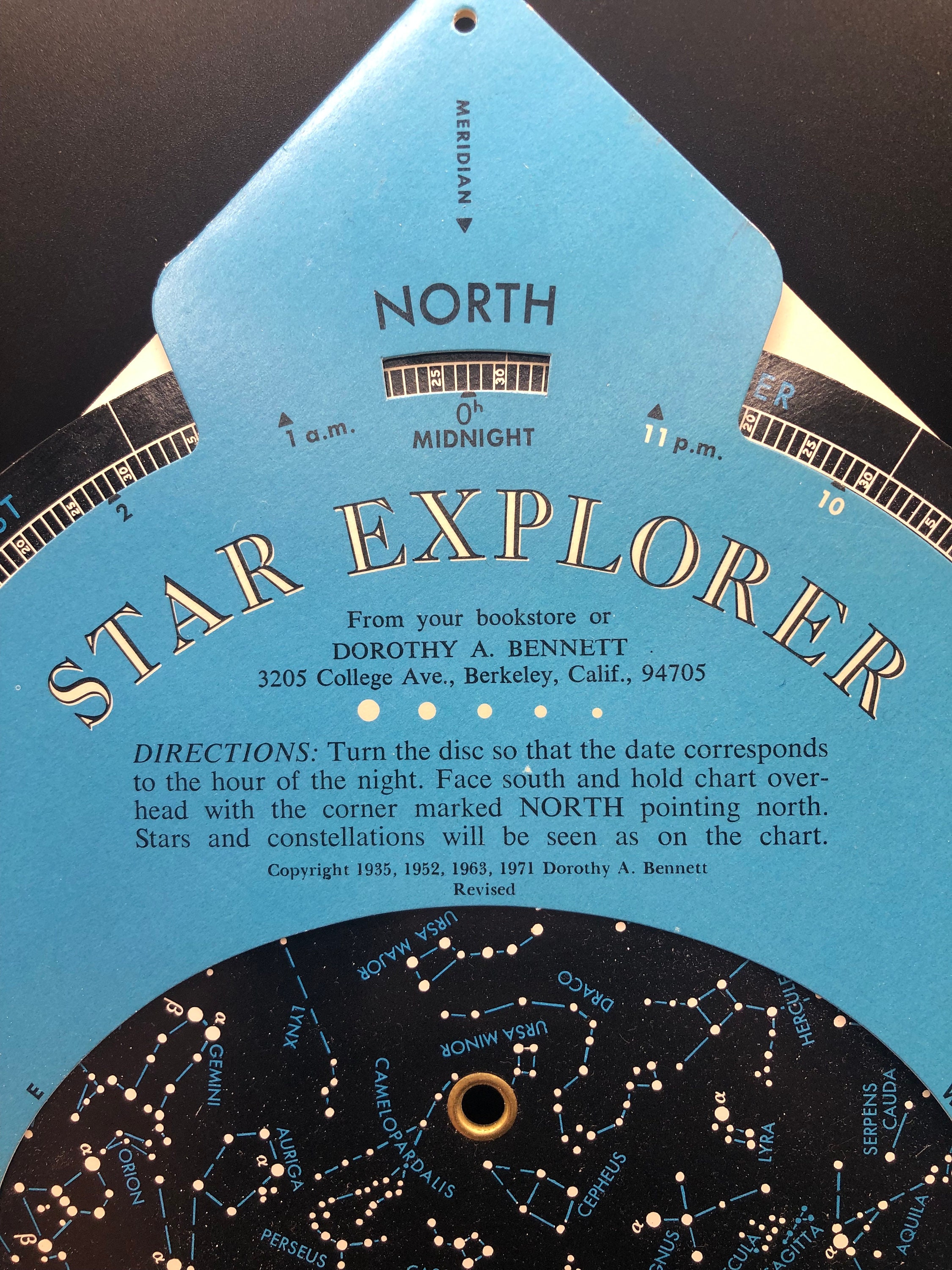1971 Dorothy Bennett Star Explorer Map - Etsy