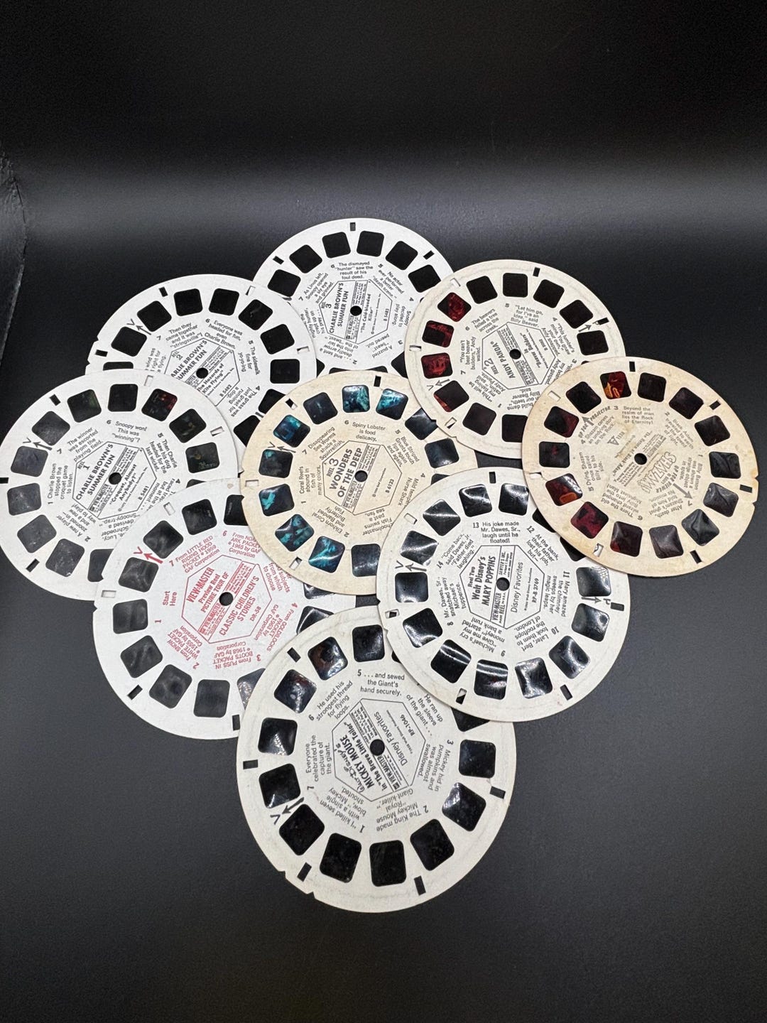 1950s and 1960s Viewmaster Reels - Etsy