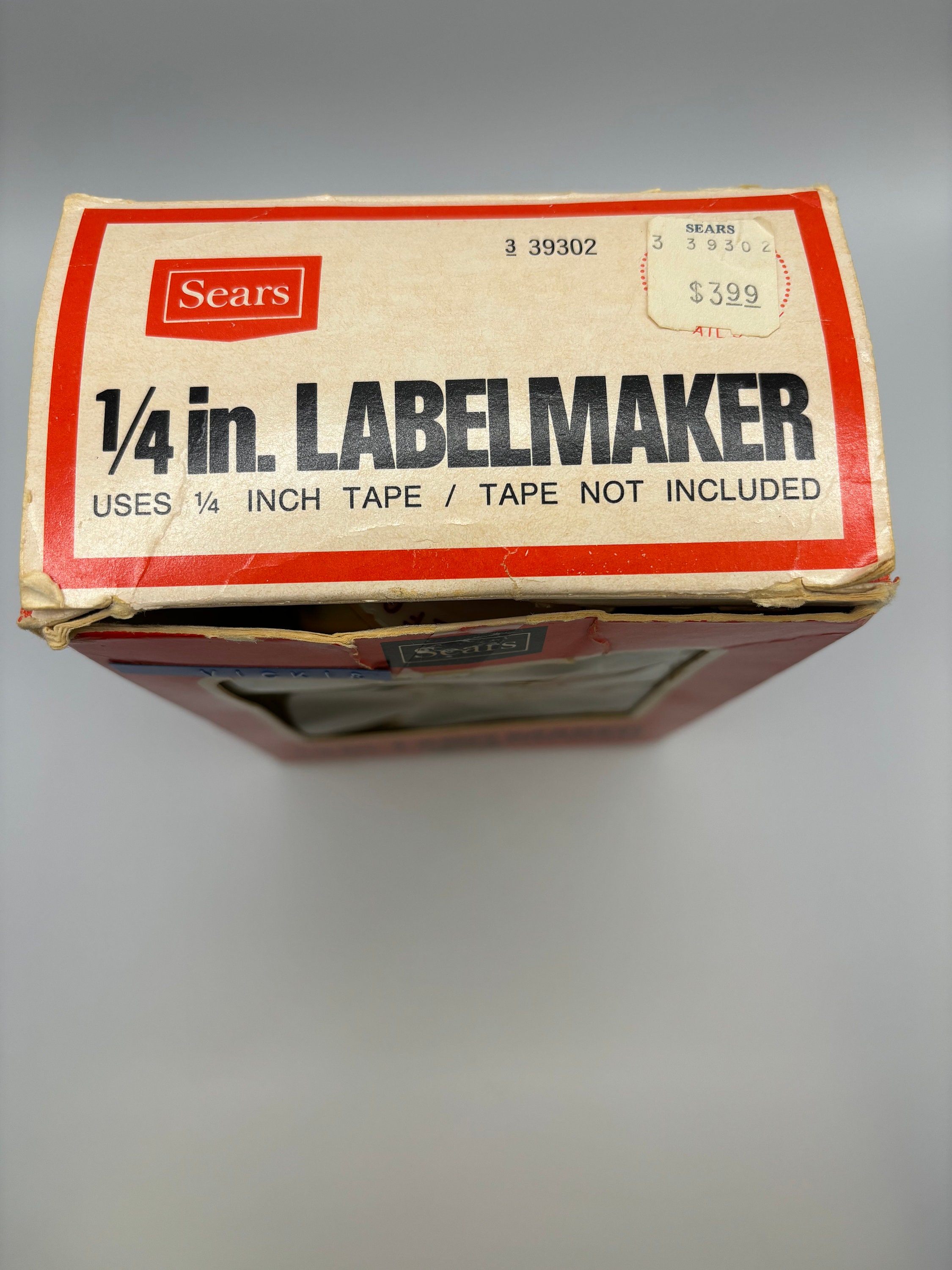 Sears Vintage Label Maker - Etsy