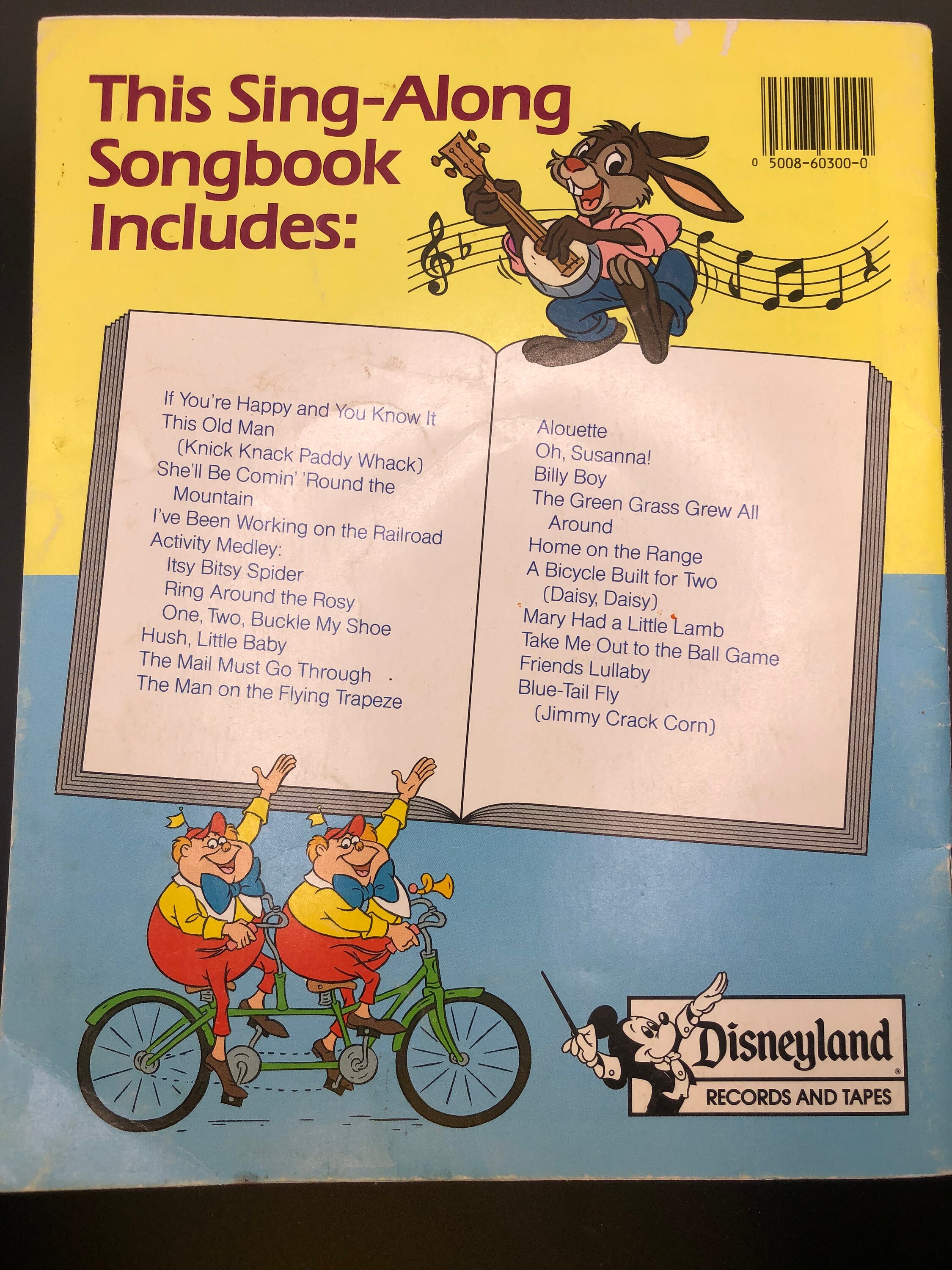 Disney Sing Along Books - Etsy