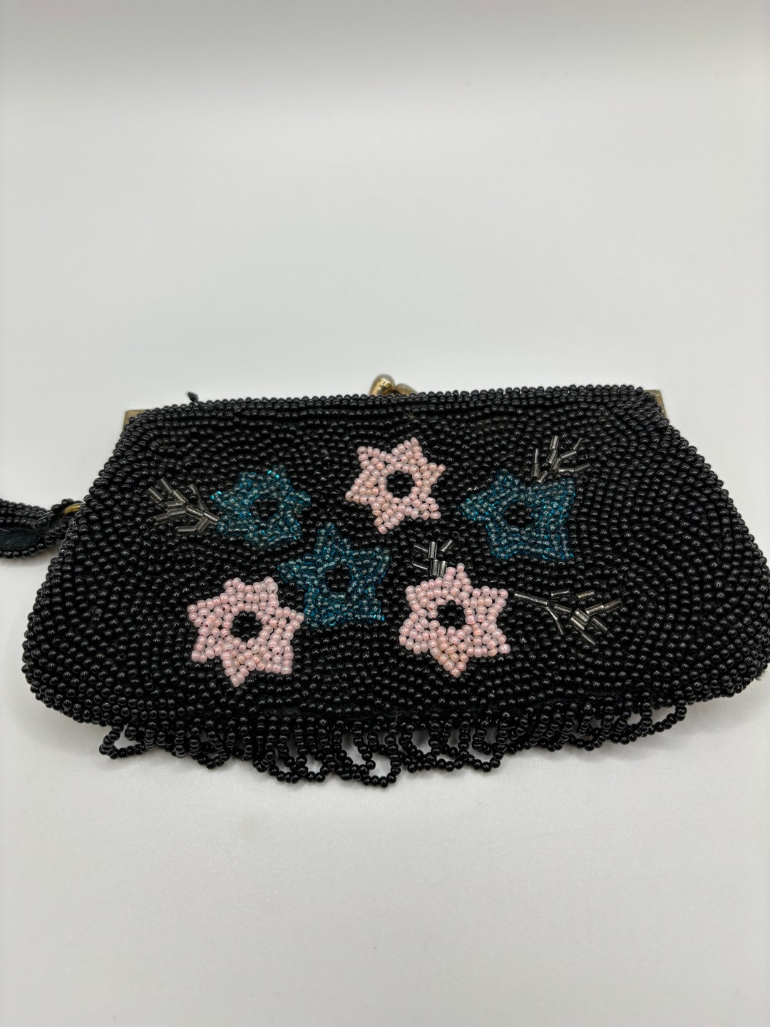 Vintage Small Beaded Purse - Etsy