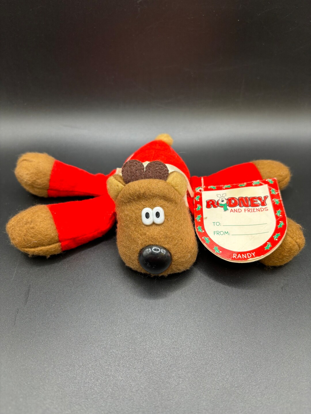 1986 Hallmark Randy Reindeer - Etsy