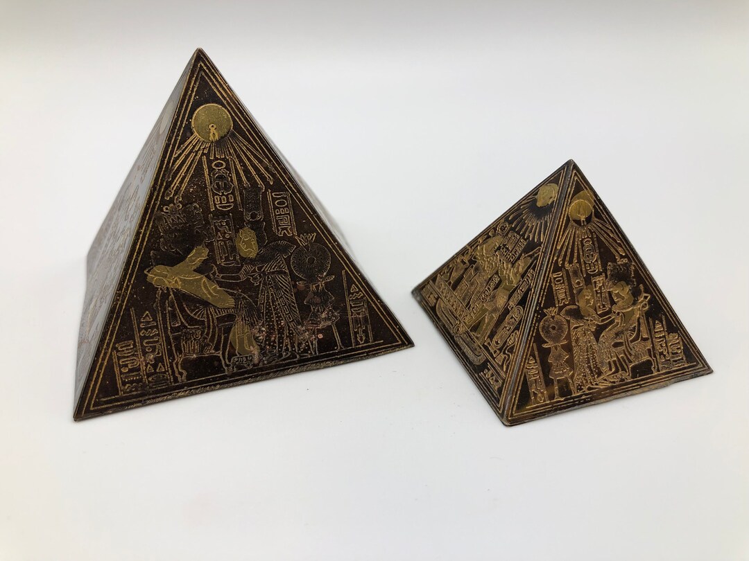 Pyramid Paperweights - Etsy