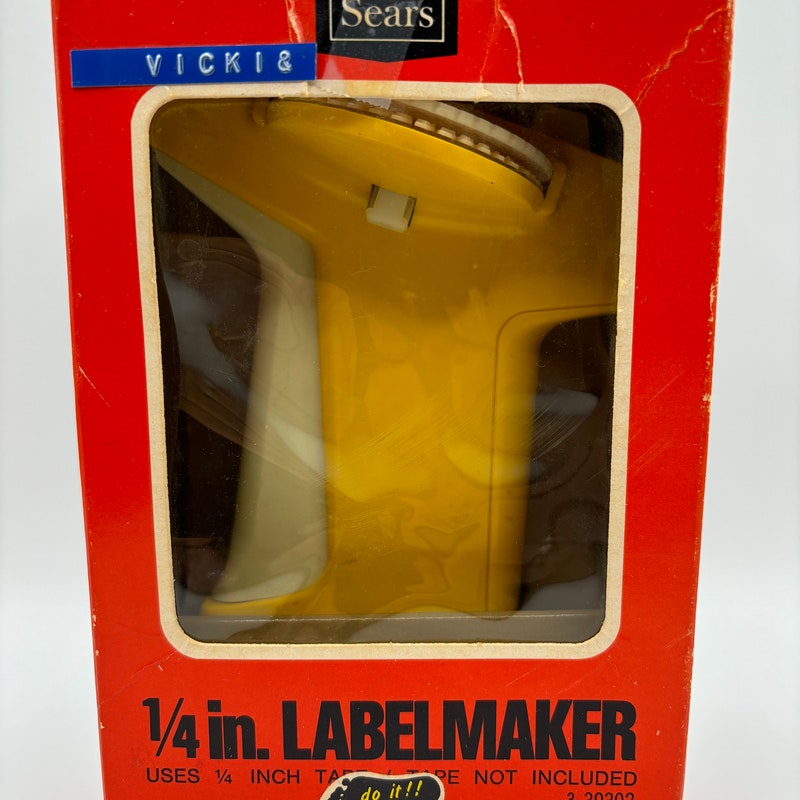 Vintage Label Maker - Etsy