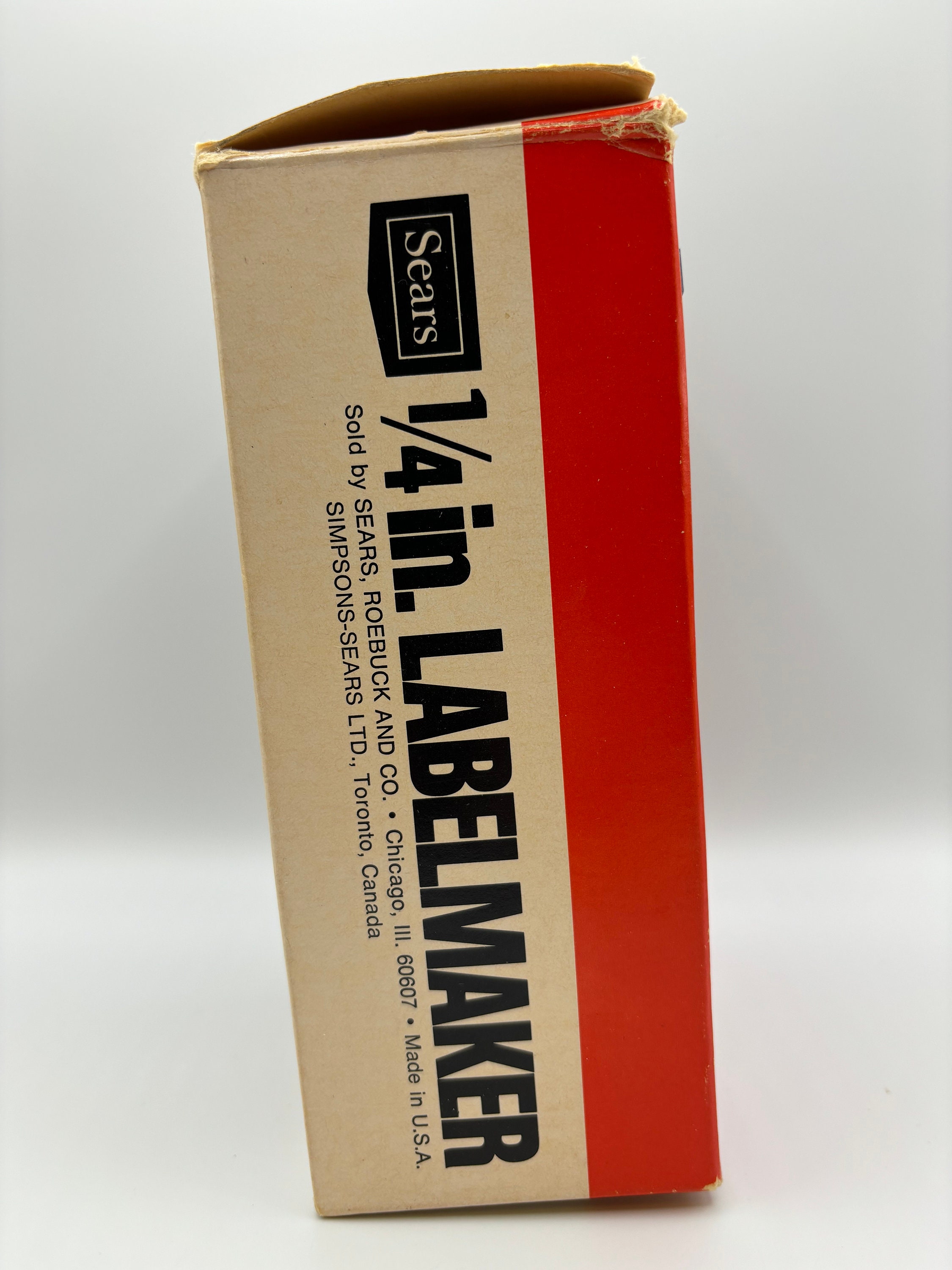 Sears Vintage Label Maker - Etsy