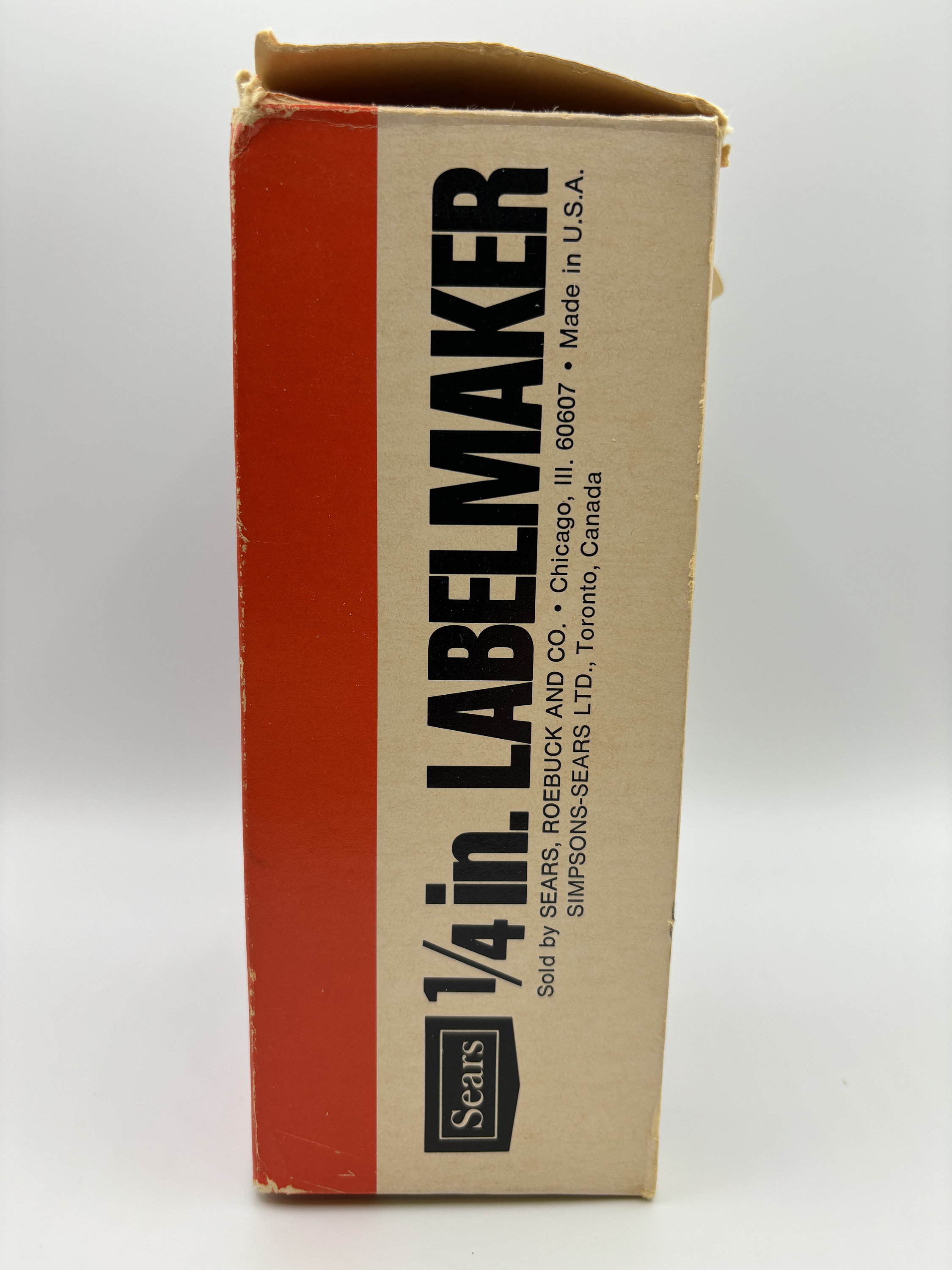 Sears Vintage Label Maker - Etsy