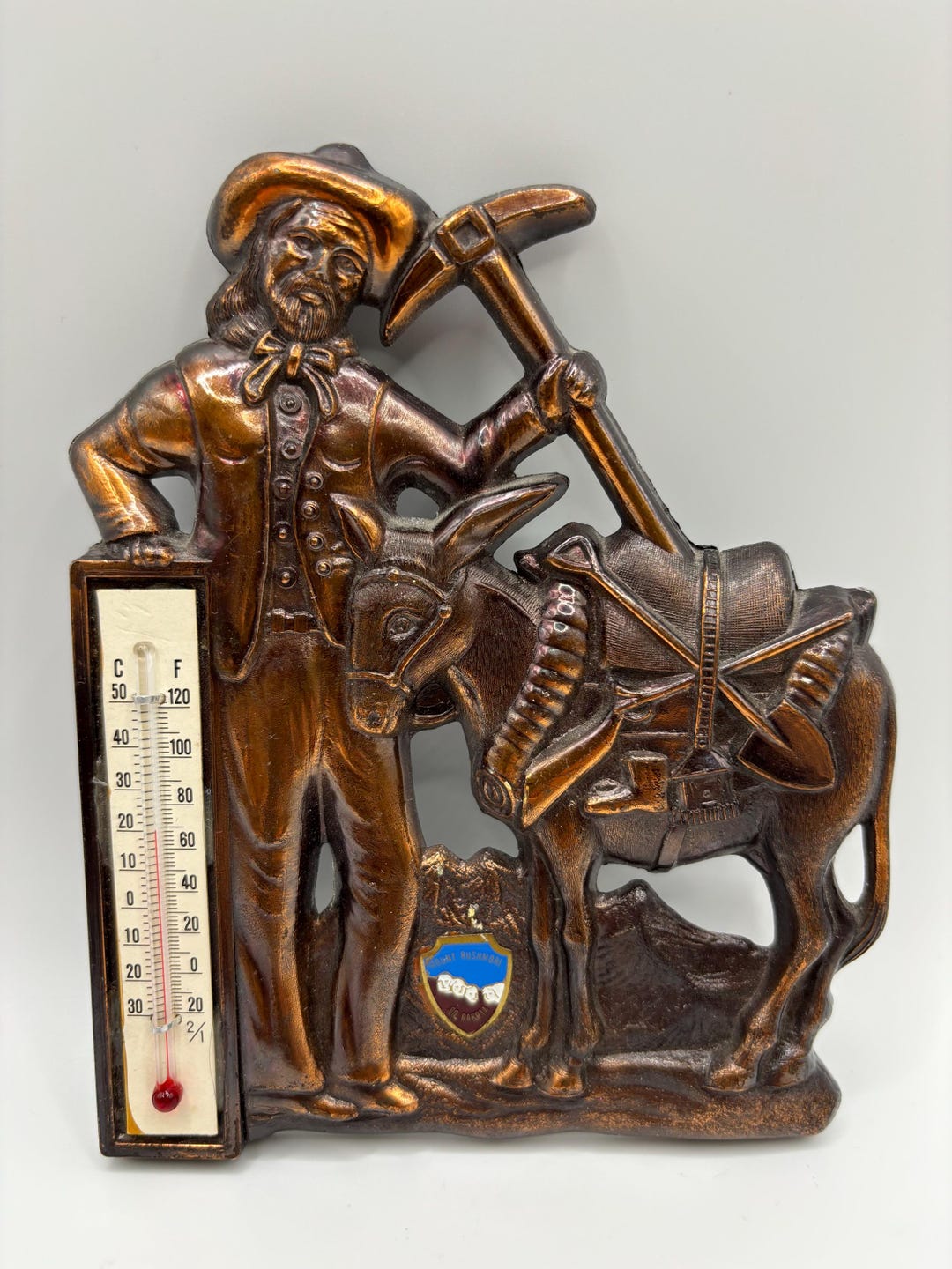 Mount Rushmore Souvenir Thermometer - Etsy