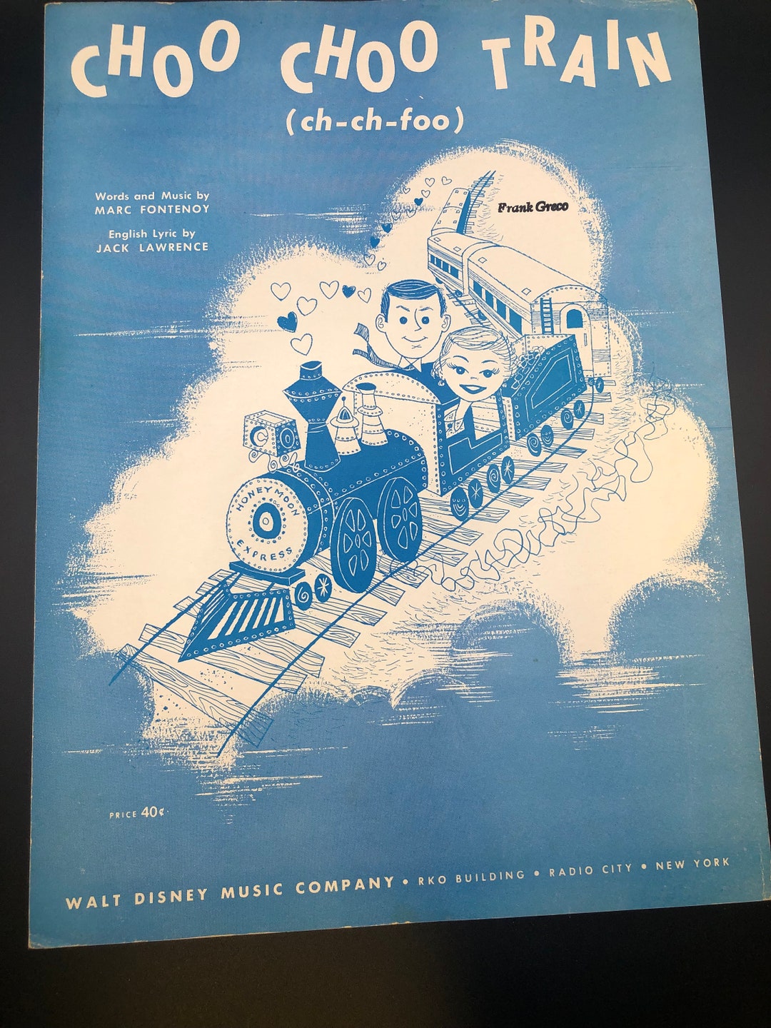 Choo Choo Train Sheet Music - Etsy