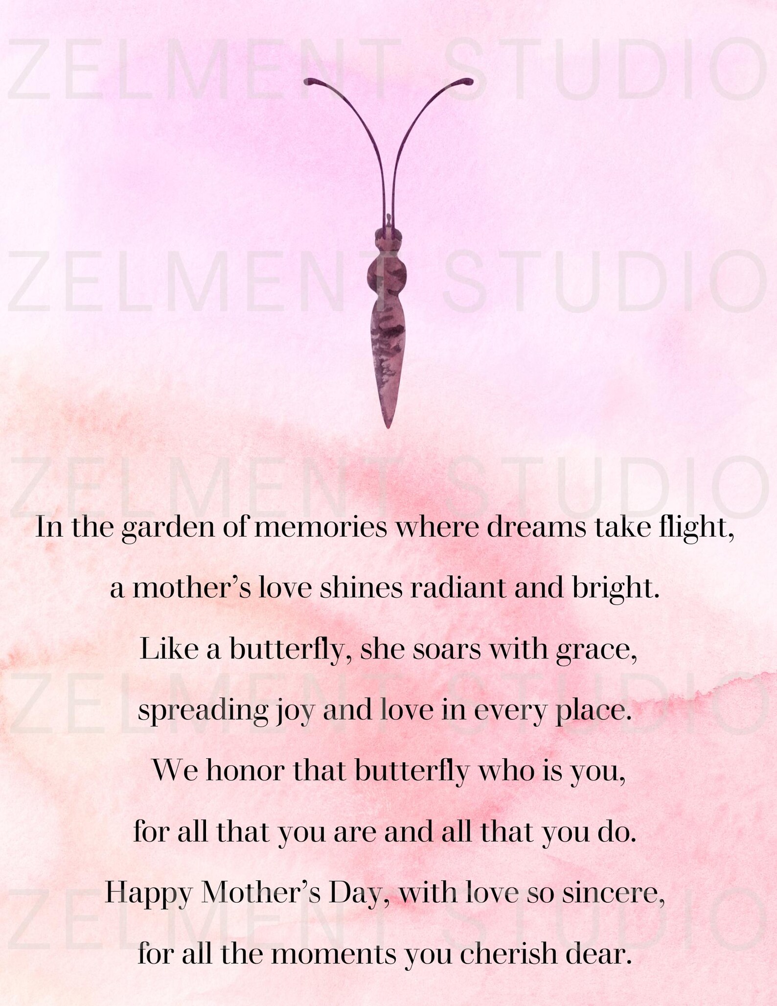 Mother's Day Poem | Card for Mom | Printable Crafts for Kids | Prek ...