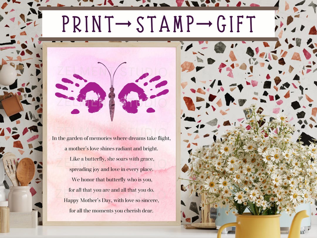 Mother's Day Poem | Card for Mom | Printable Crafts for Kids | Prek ...